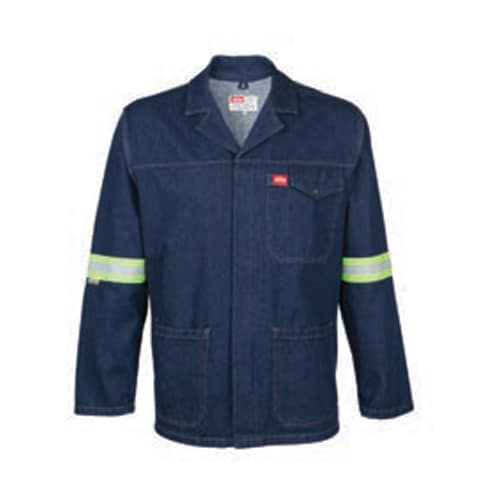 100% Cotton Denim Reflective Work Jacket - Greyleghorn (Pty) Ltd
